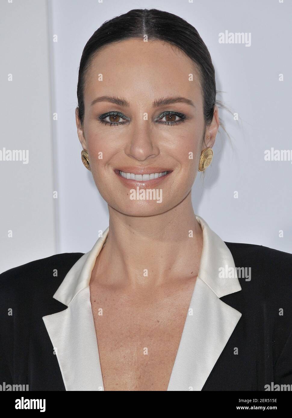 Catt Sadler arrives at the "I Feel Pretty" Los Angeles Premiere held at ...
