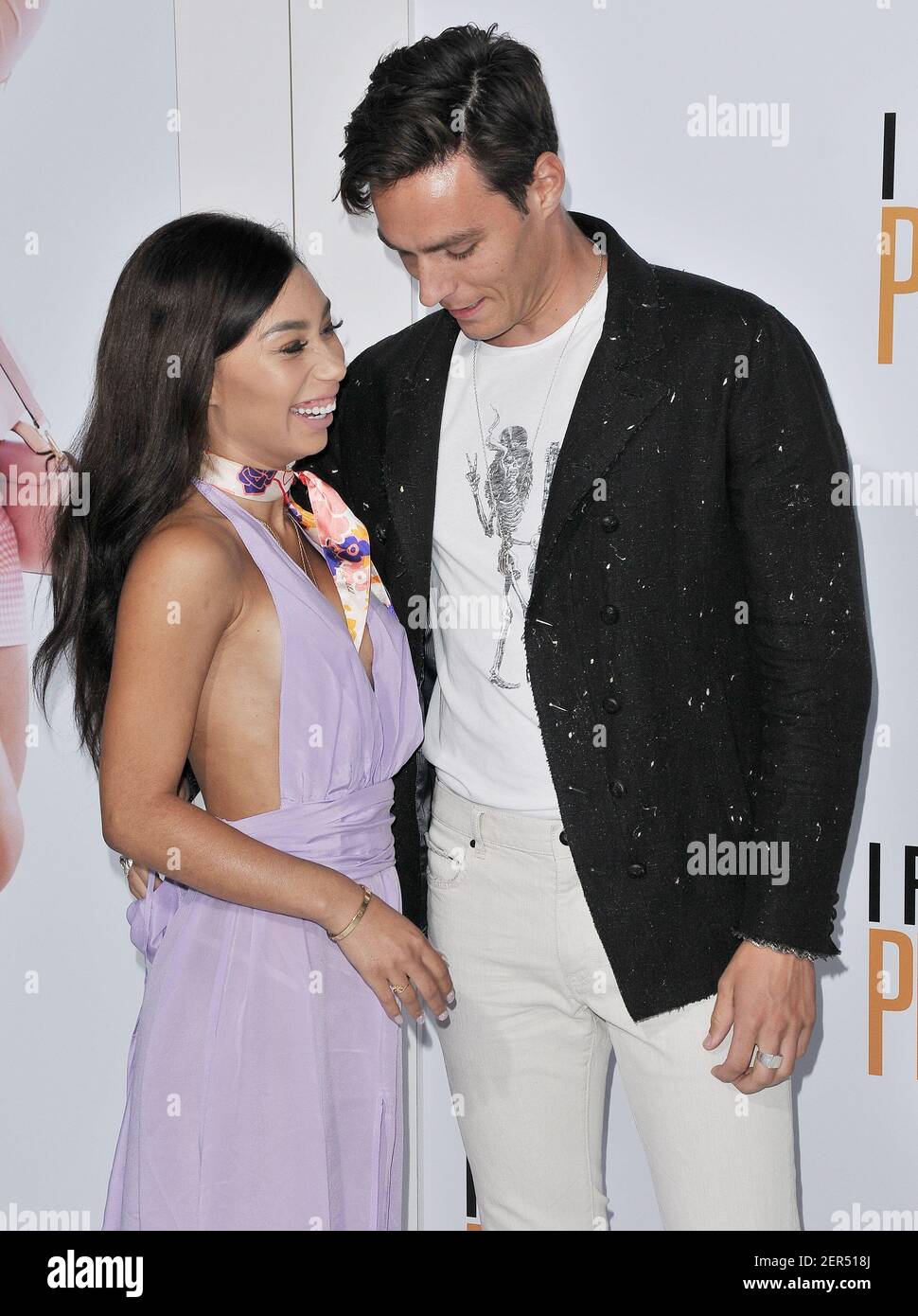(L-R) Eva Gutowski and Adam Bartoshesky at the "I Feel Pretty" Los ...