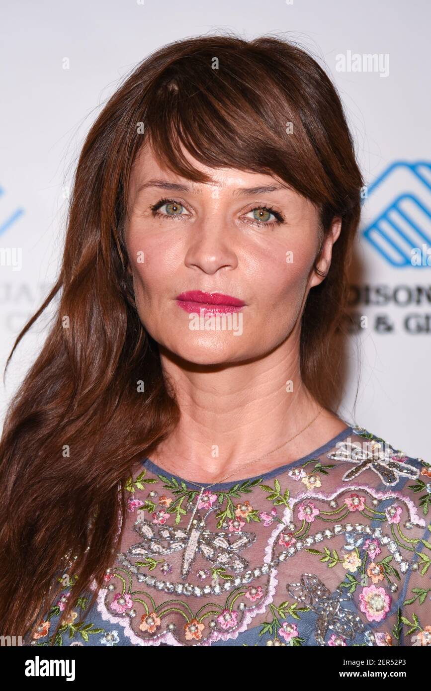 Helena Christensen attends 2018 Salute to Style Madison Square Boys ...