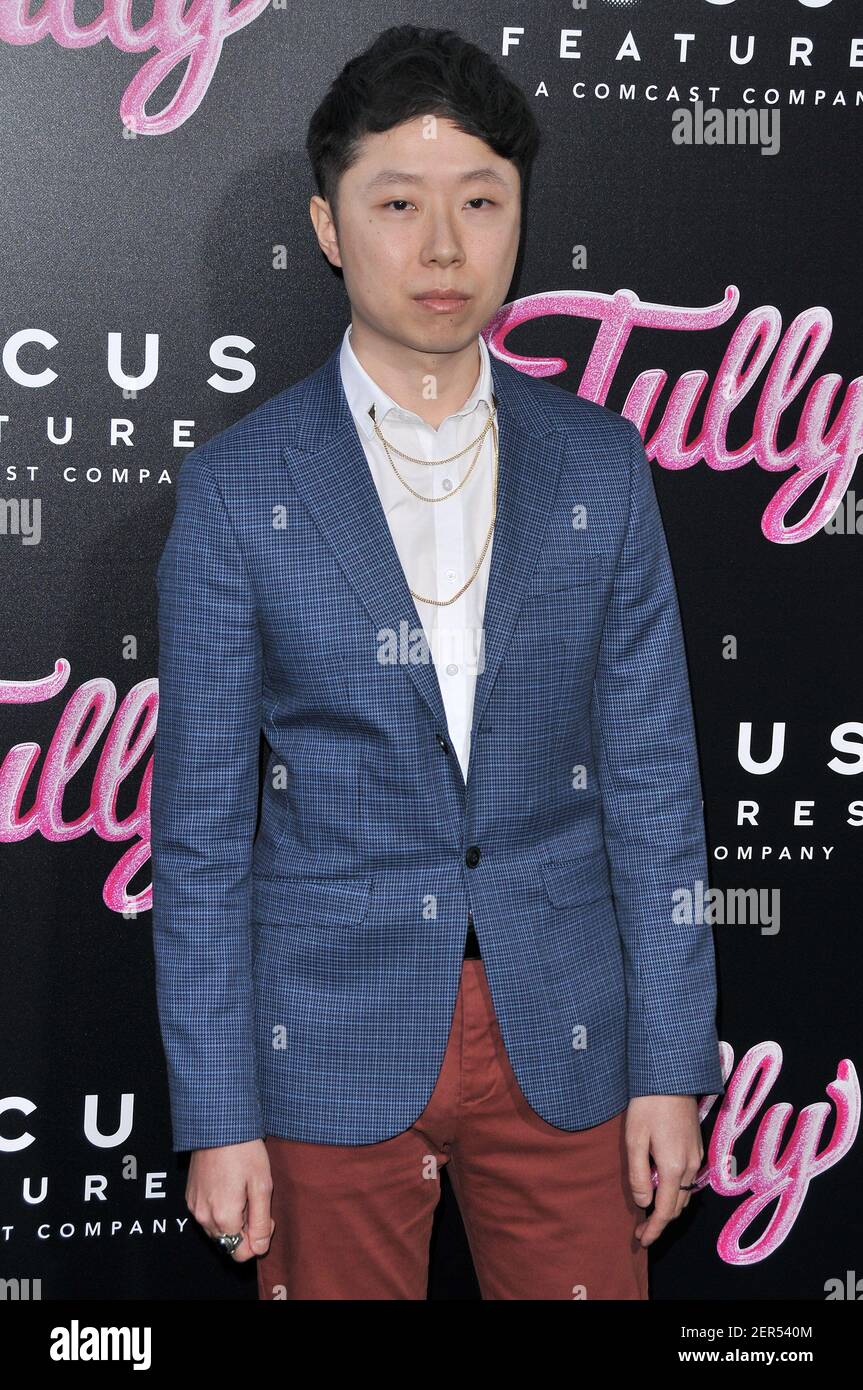 Joshua Pak arrives at the "Tully" Los Angeles Premiere held at the ...