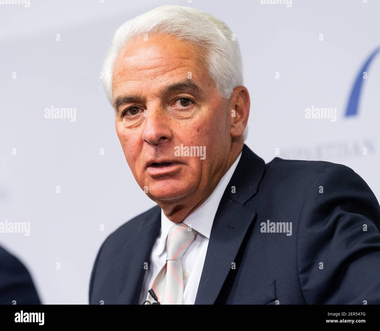 Representative Charlie Crist (D) of Florida speaking at the Restoring ...