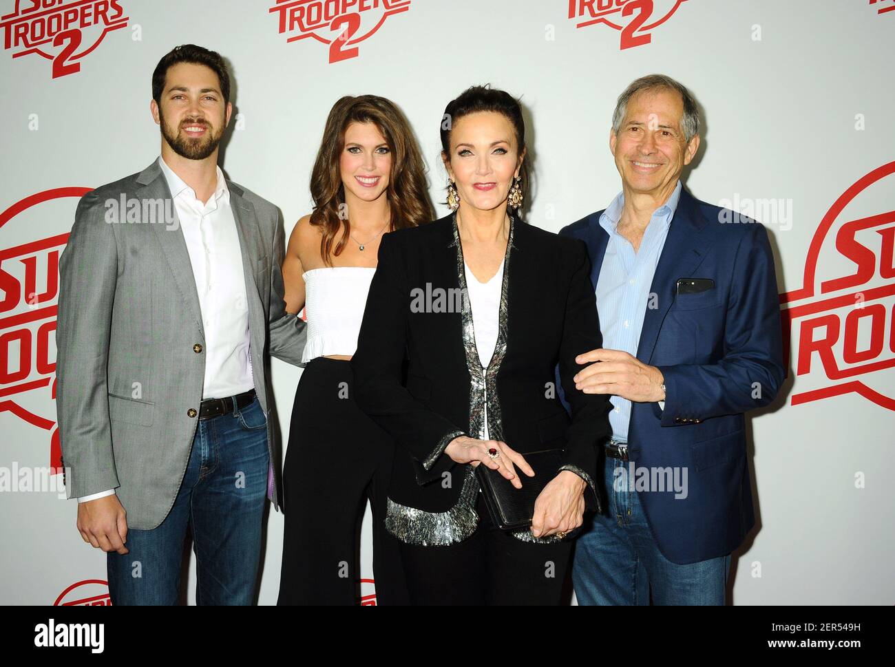L-R: James Altman, Jessica Altman, Linda Carter, Robert A. Altman ...