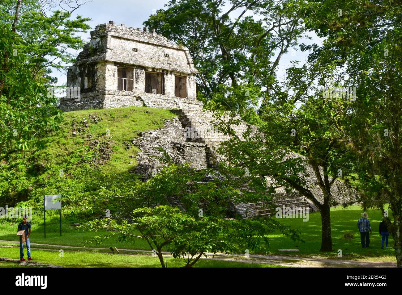 Palenque was a Maya city state in southern Mexico and a UNESCO World ...