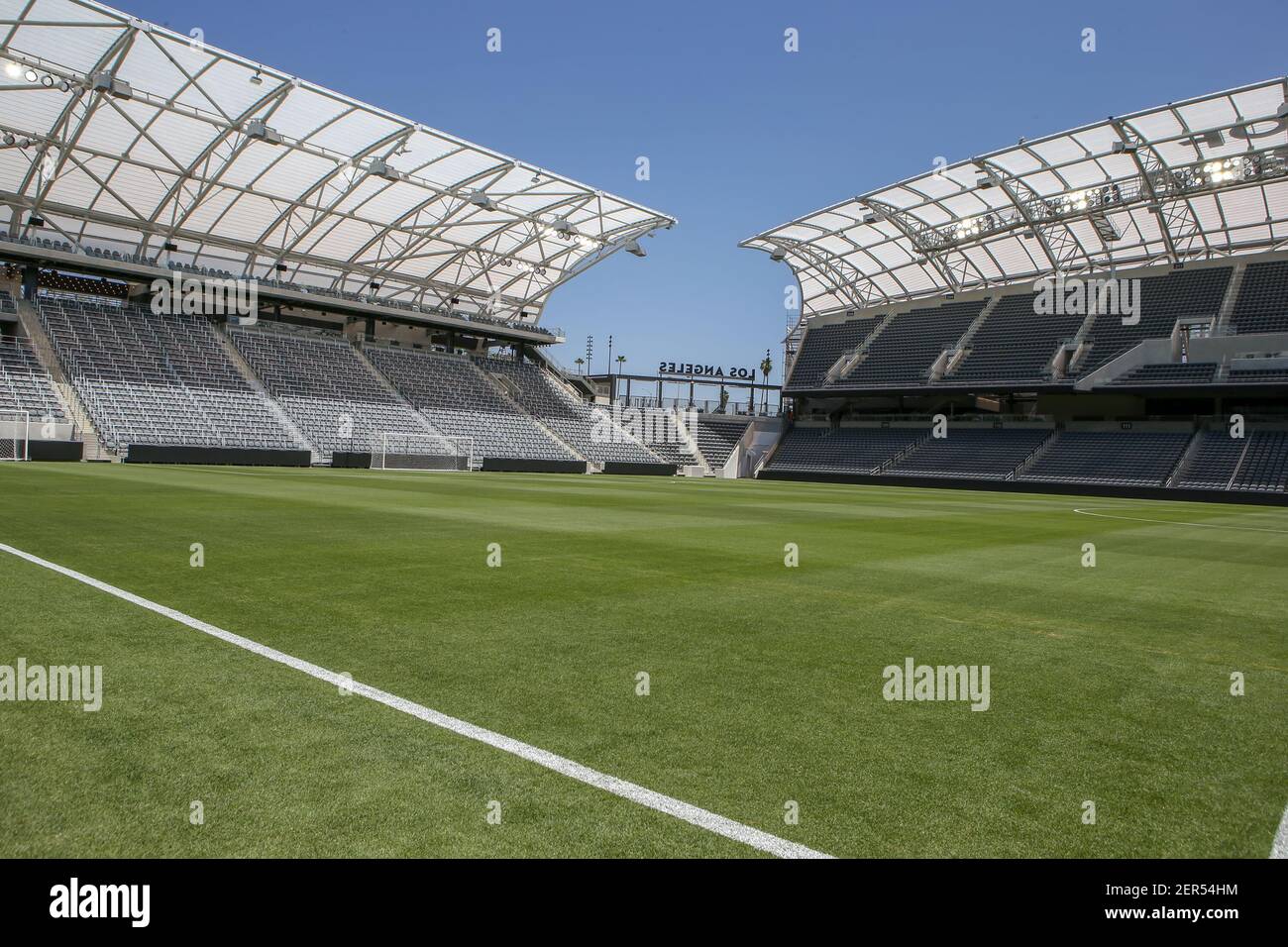 April 18, 2018 Los Angeles, CA...BANC of CALIFORNIA Stadium field view ...