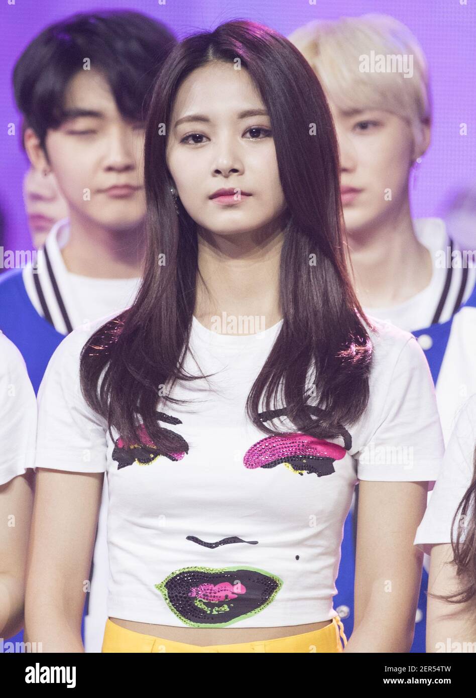 18 April 2018 - Goyang, South Korea : Taiwanese singer Tzuyu, member of ...