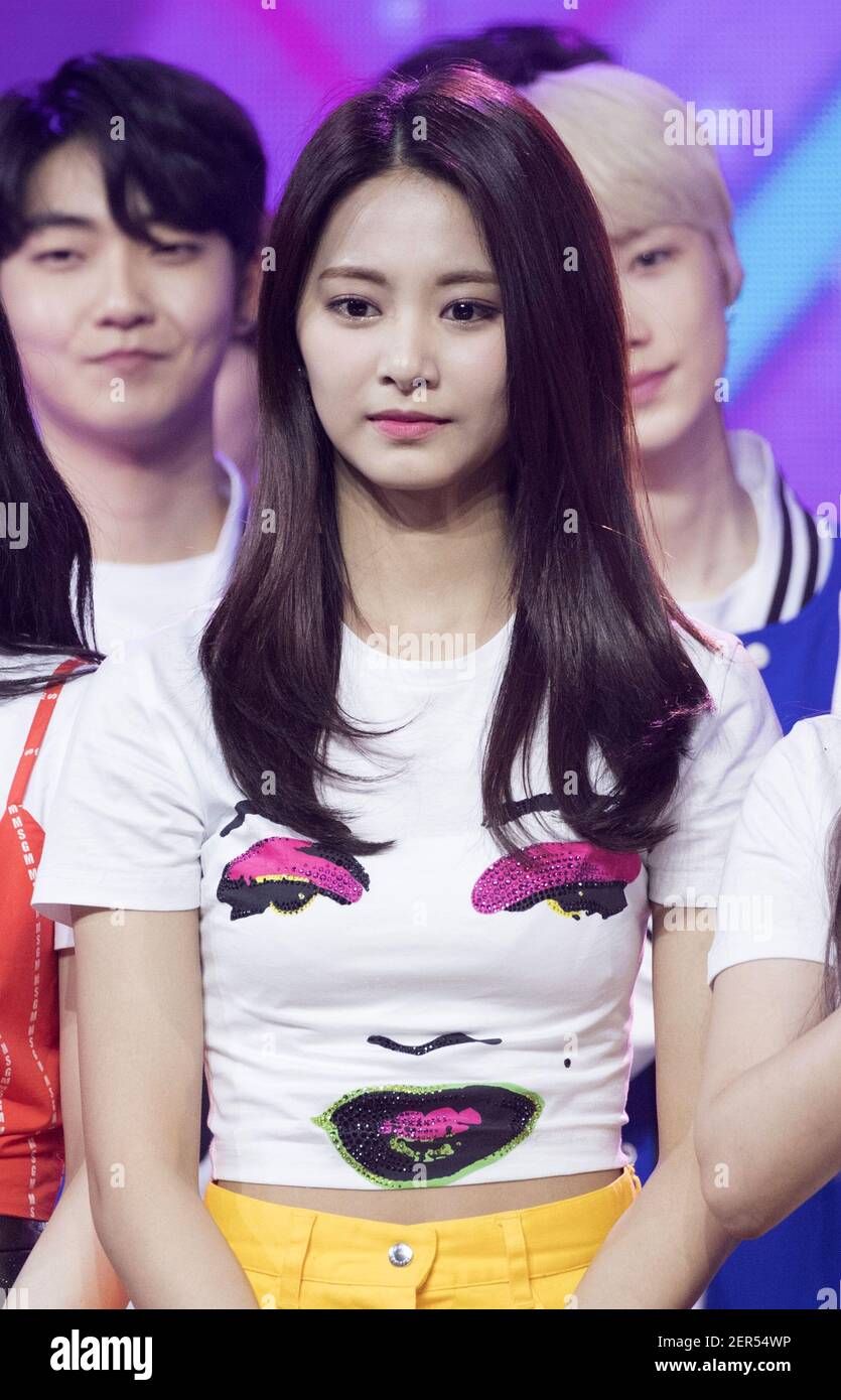 18 April 2018 - Goyang, South Korea : Taiwanese singer Tzuyu, member of ...