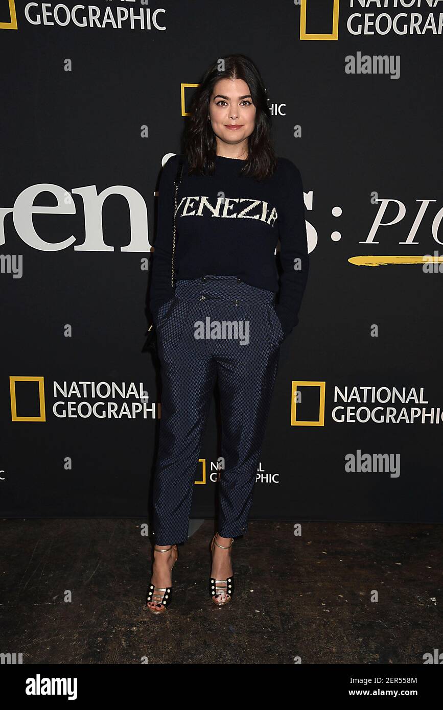 actress Samantha Colley attends the National Geographic's "Genius ...
