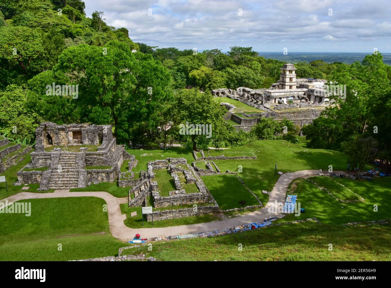 Palenque was a Maya city state in southern Mexico and a UNESCO World ...
