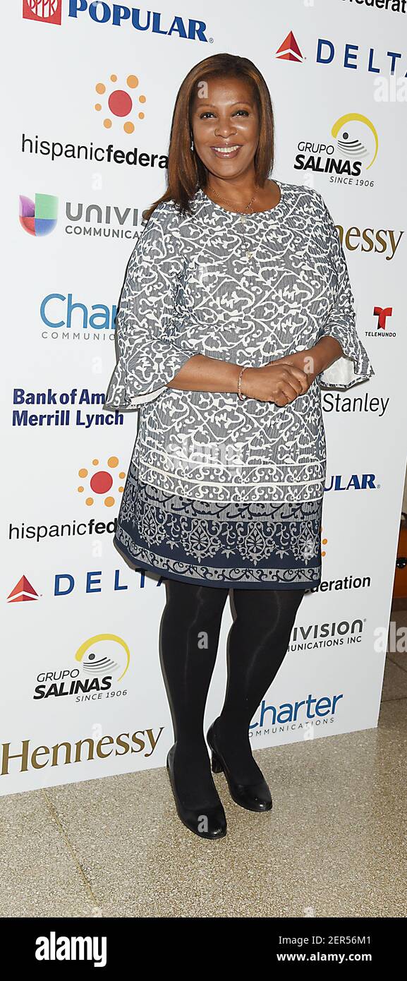 Letisha James attends the Hispanic Federaton's "Rising Stronger" Spring ...