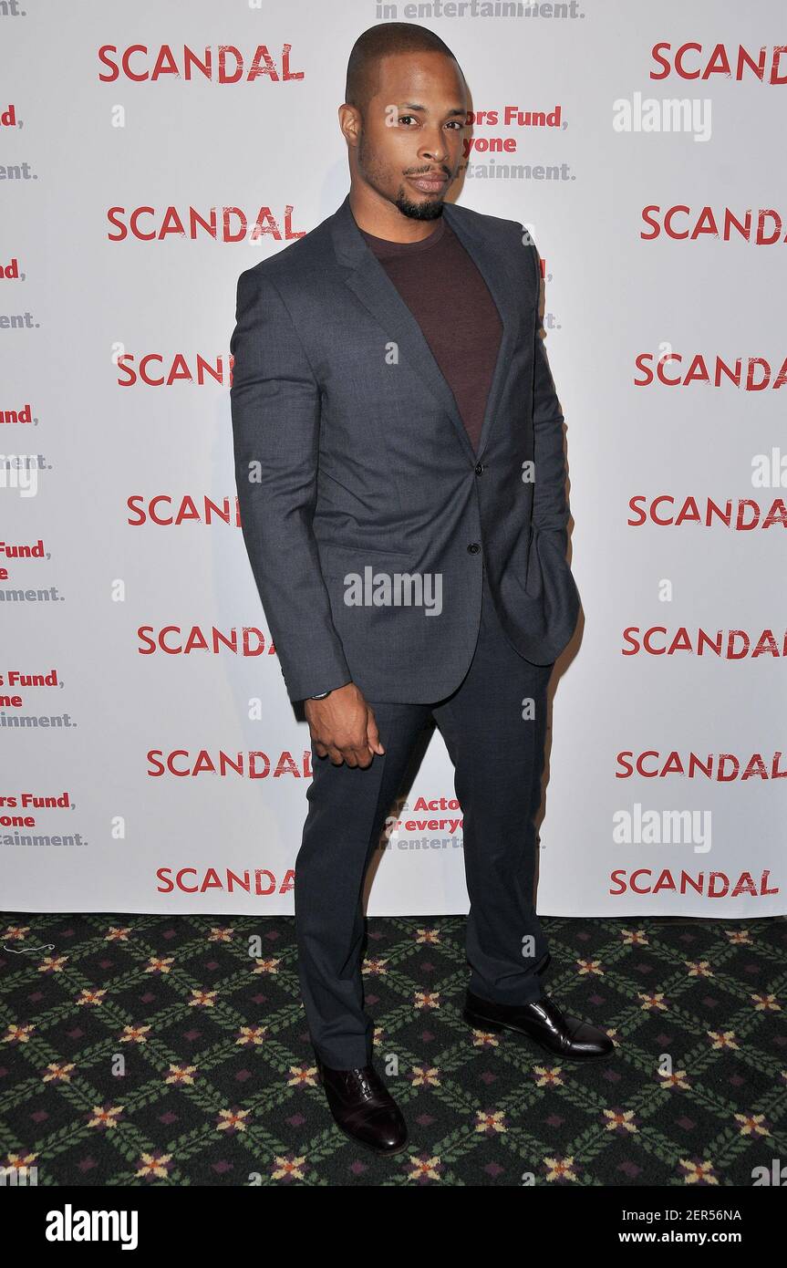Cornelius Smith Jr arrives at The Actors Fund’s SCANDAL Finale Live ...
