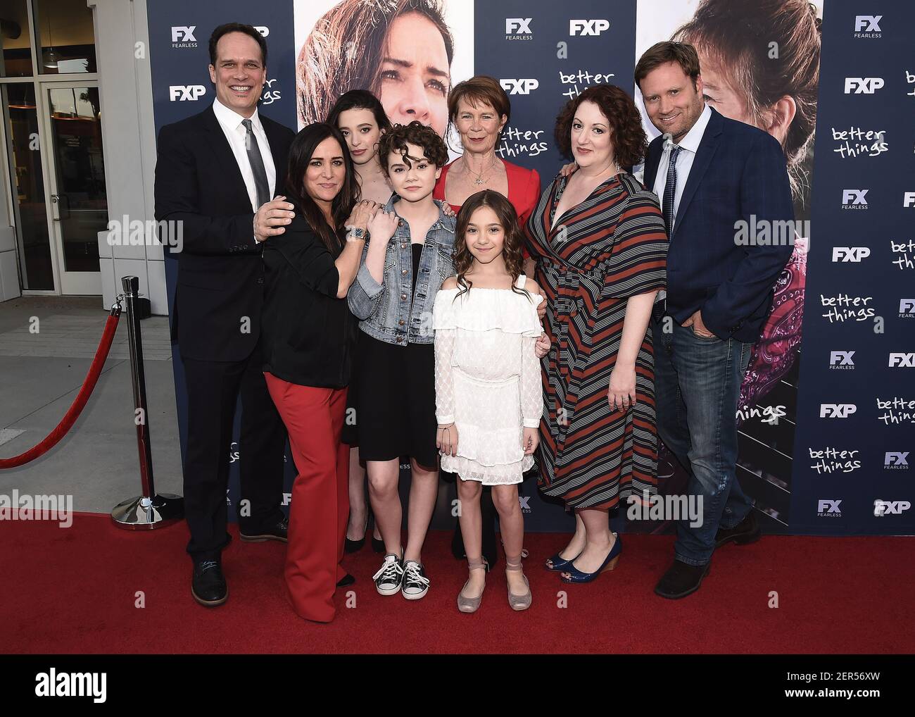 NORTH HOLLYWOOD, CA - APRIL 19: Diedrich Bader, Pamela Adlon, Mikey ...
