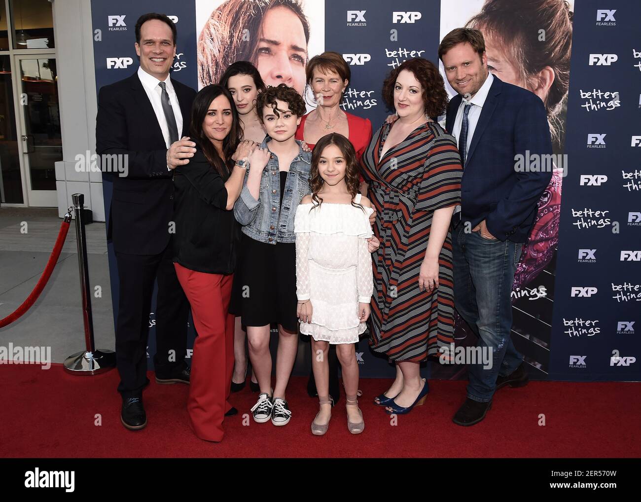 NORTH HOLLYWOOD, CA - APRIL 19: Diedrich Bader, Pamela Adlon, Mikey ...