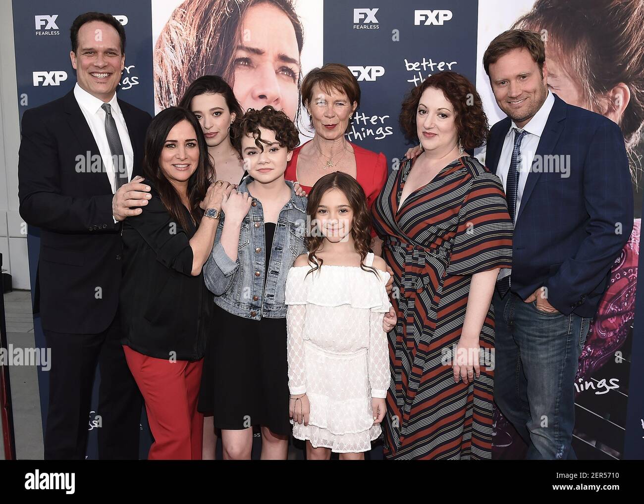 NORTH HOLLYWOOD, CA - APRIL 19: Diedrich Bader, Pamela Adlon, Mikey ...