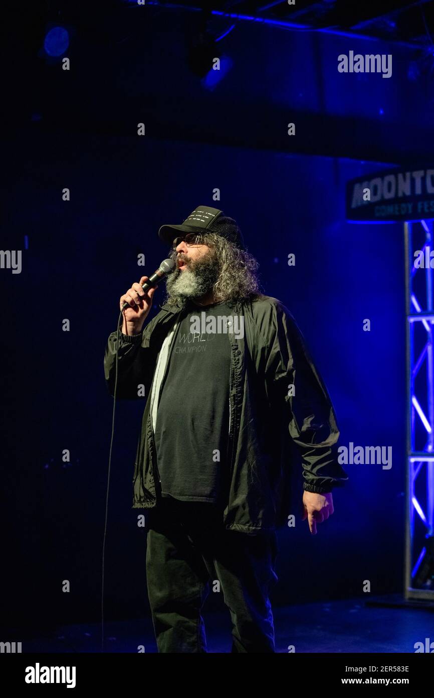 Comedian Judah Friedlander performs onstage during the Moontower Comedy ...