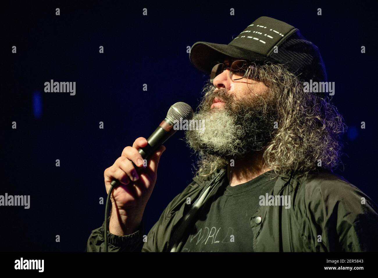 Comedian Judah Friedlander performs onstage during the Moontower Comedy ...