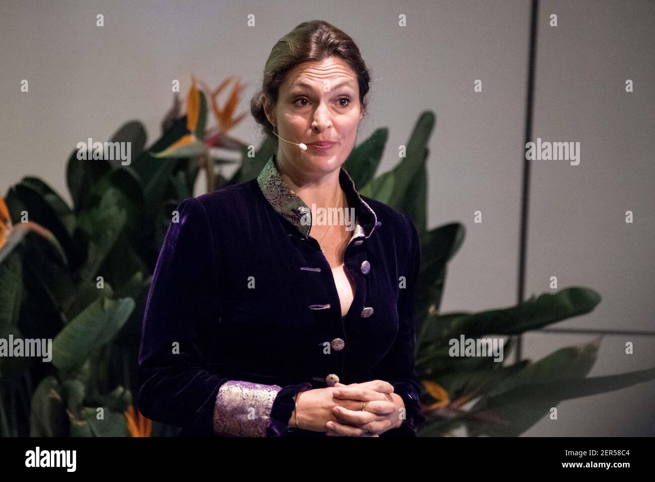 Saba Douglas-Hamilton during the Future For Nature Awards 2018 in ...