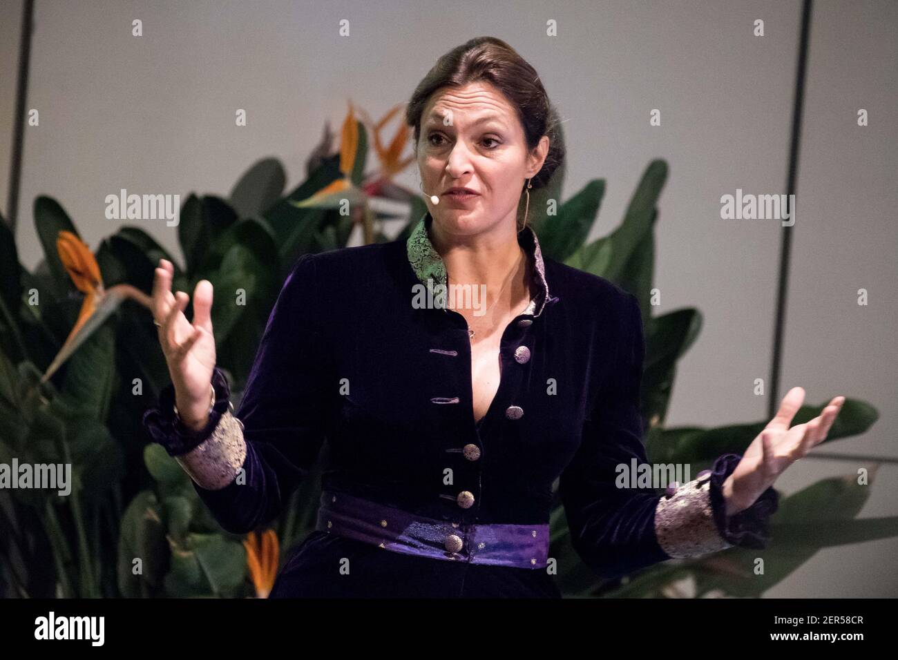 Saba Douglas-Hamilton during the Future For Nature Awards 2018 in ...