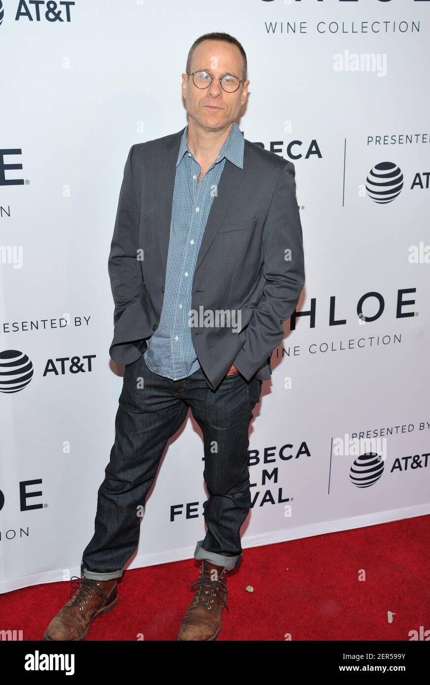 Screenwriter Stephen Belber attends the world premiere of O.G. at the Tribeca Film Festival at ...