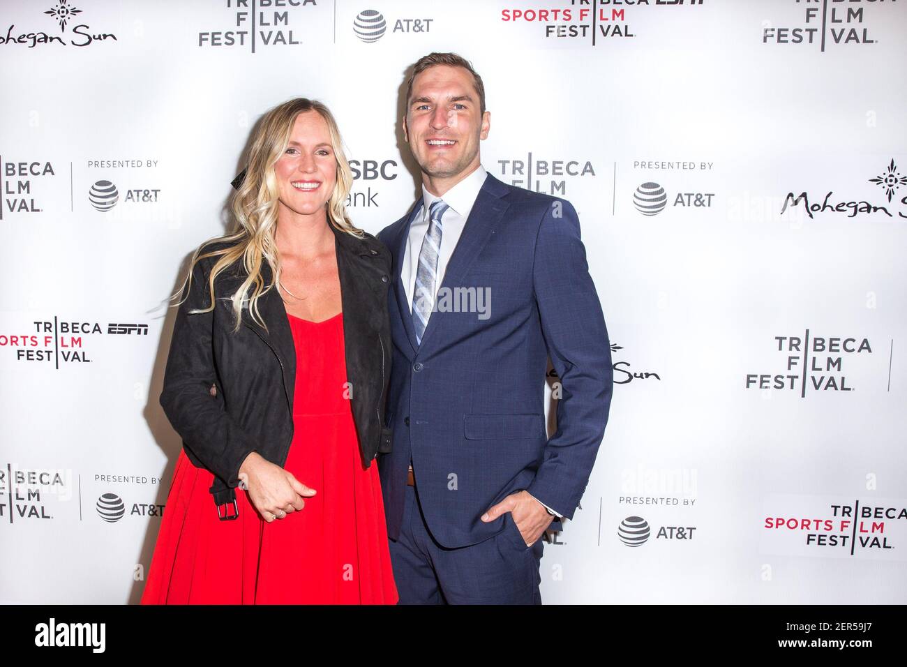 Bethany Hamilton and Adam Dirks attend 'Bethany Hamilton: Unstoppable ...