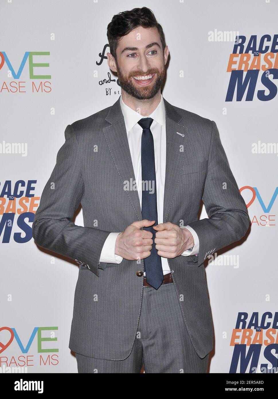 Scott Rogowsky arrives at the 25th Annual Race to Erase MS Gala held at ...