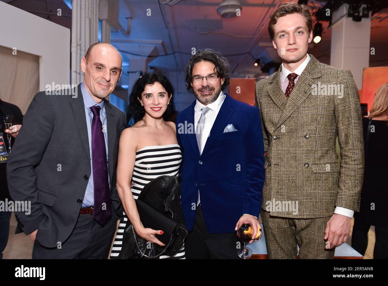 NEW YORK CITY - APRIL 20: Alvaro Ramos, Maria Jose Bavio, Ken Biller ...