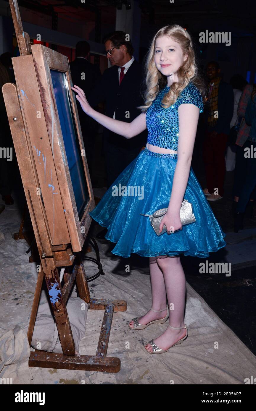 NEW YORK CITY - APRIL 20: Violet Young attends the National Geographic ...