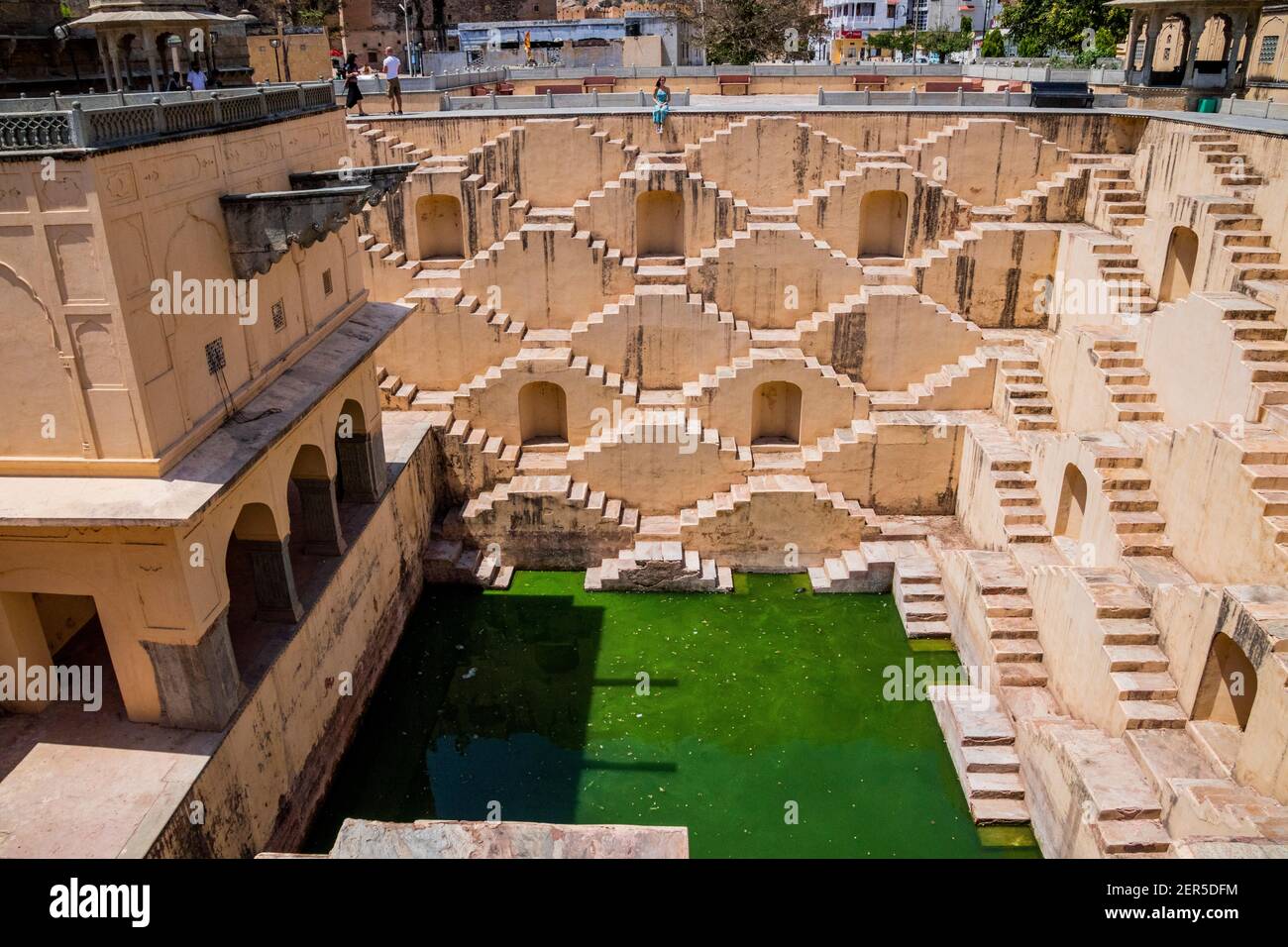Panna Meena Ka Kund stepwell in Jaipur Stock Photo - Alamy