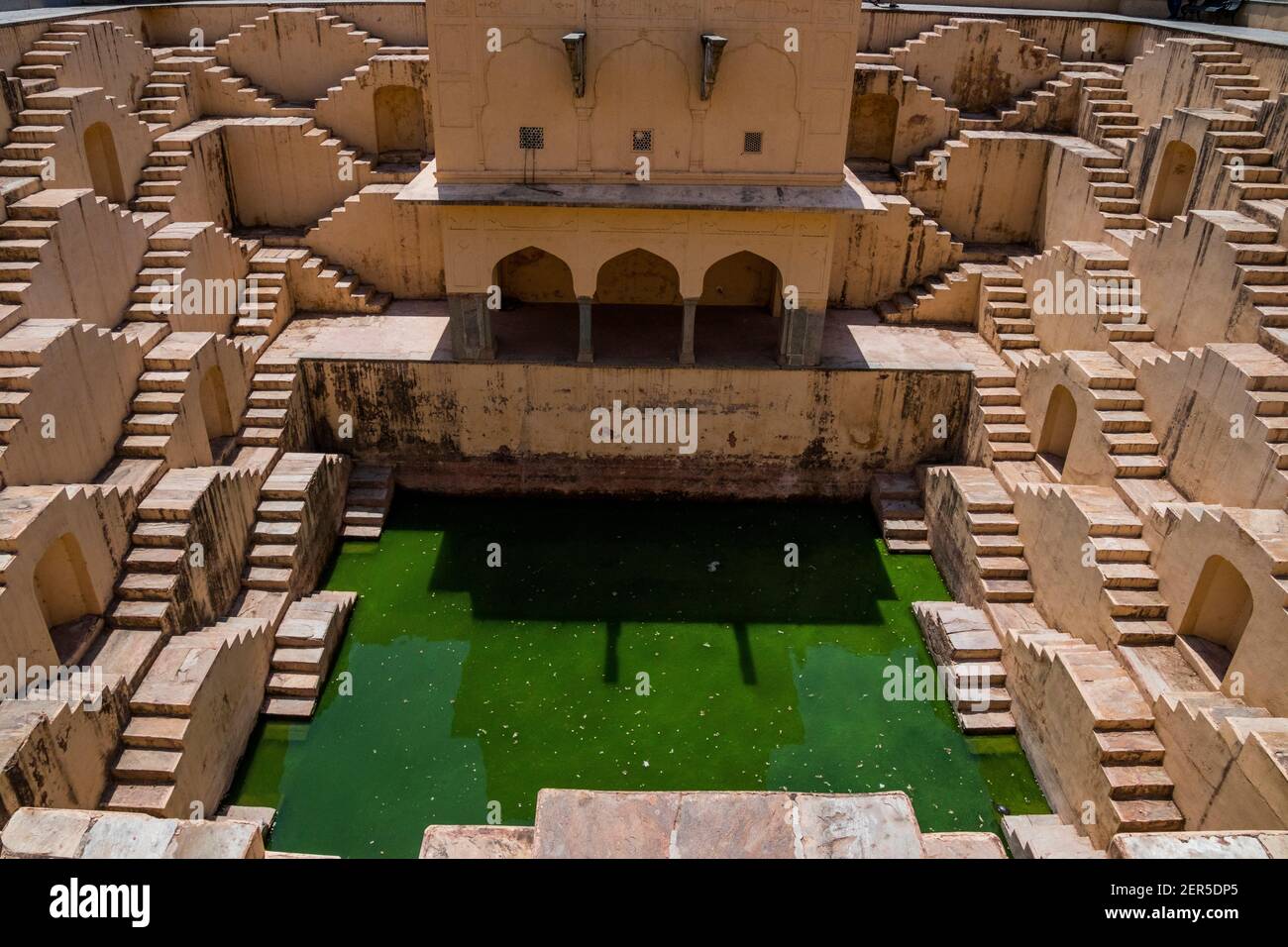 Panna Meena Ka Kund stepwell in Jaipur Stock Photo - Alamy