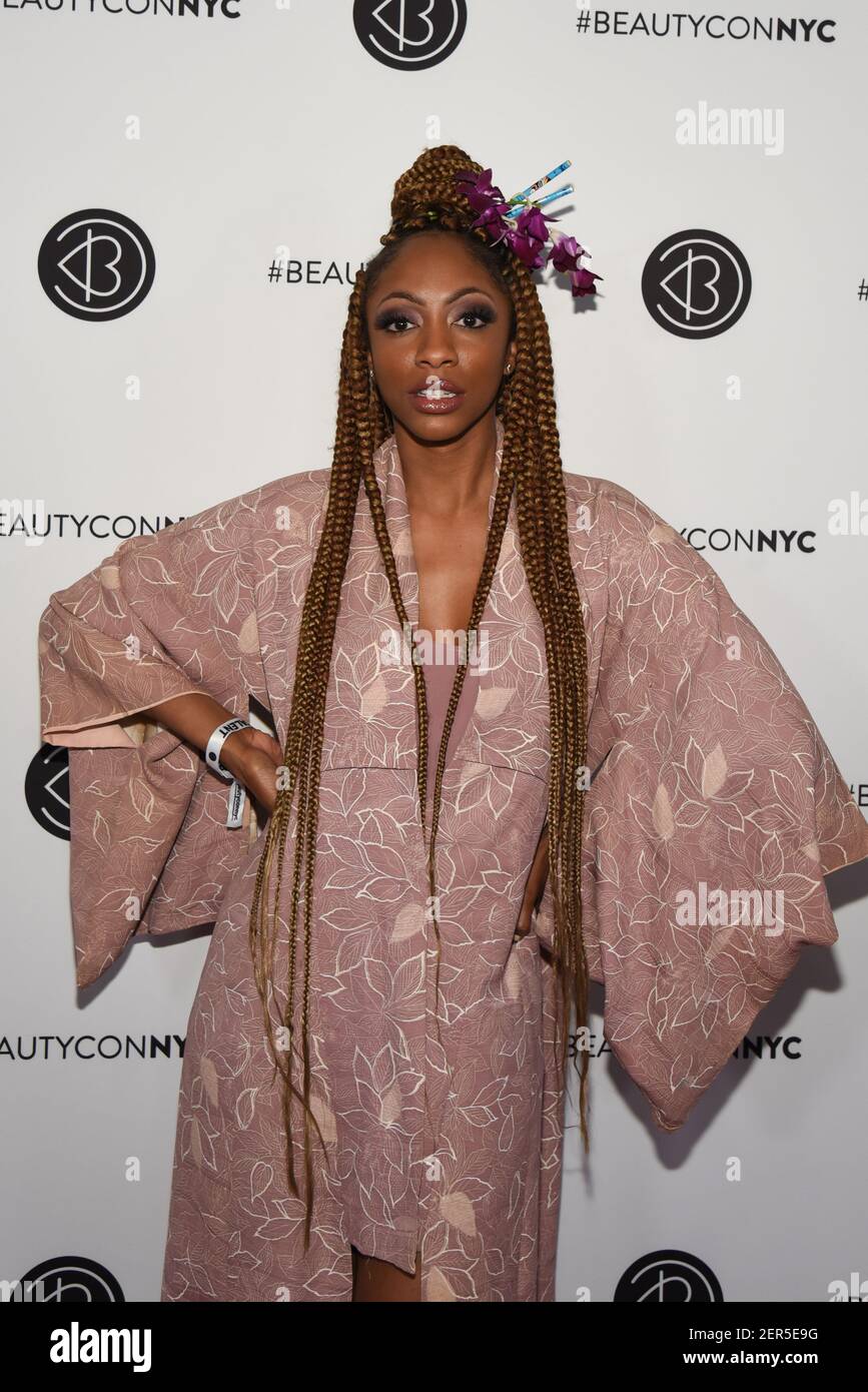 DJ C..DeVone attends Beautycon 2018 Festival NYC - First Day on April 21, 2018 at The Javits ...