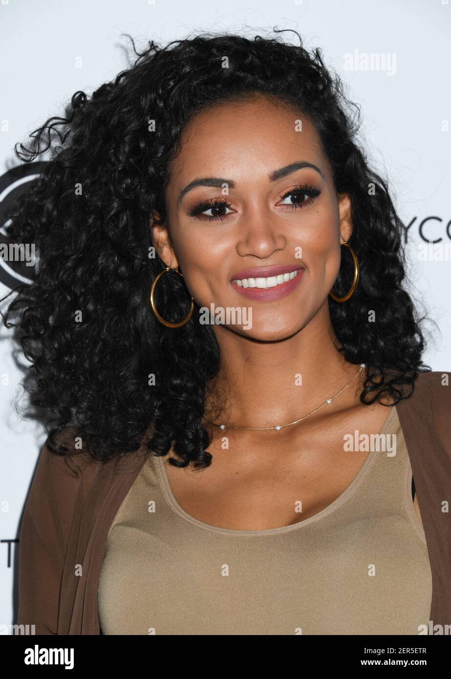 Kara McCullough, Miss USA attends the 2018 BEAUTYCON, held at the Jacob ...