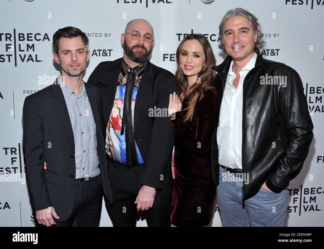 L-R: Producer Nathaniel Dushku, Amnon Lourie, producer Eliza Dushku and ...