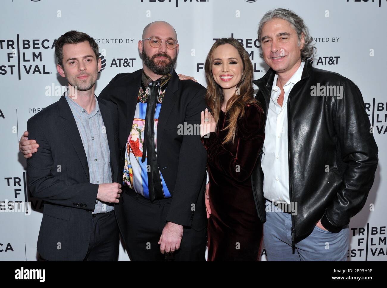 L-R: Producer Nathaniel Dushku, Amnon Lourie, producer Eliza Dushku and ...