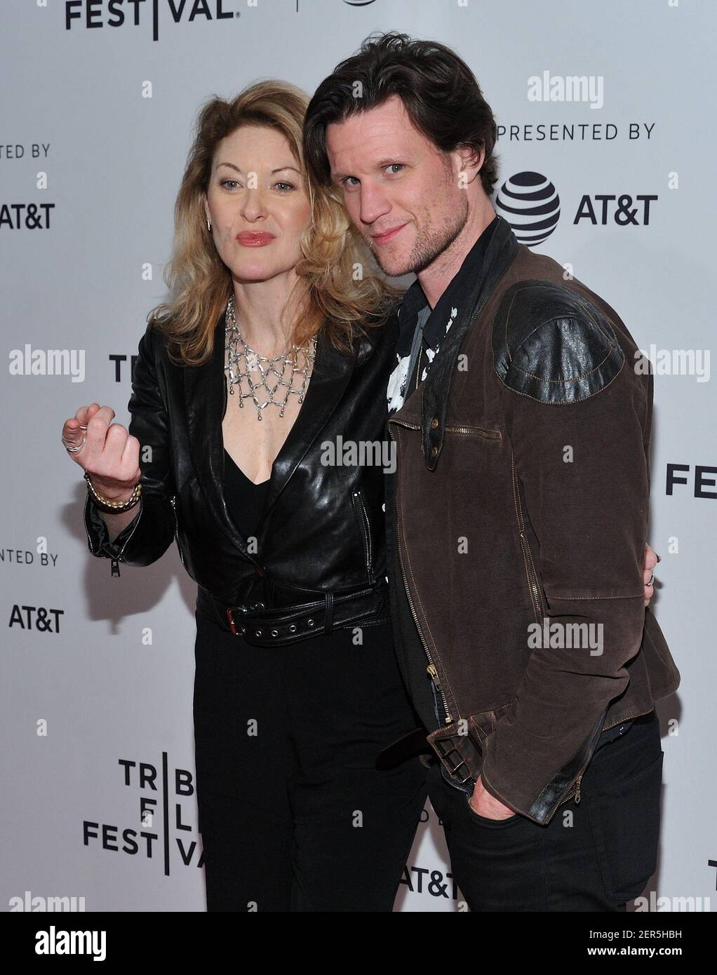 L-R: Director Ondi Timoner and actor Matt Smith attend the world ...