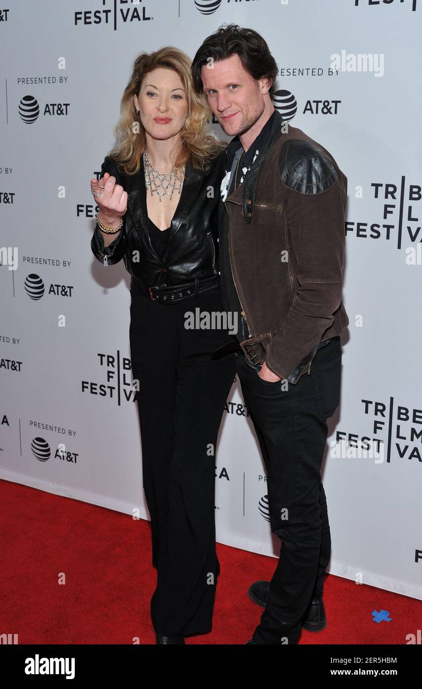 L-R: Director Ondi Timoner and actor Matt Smith attend the world ...
