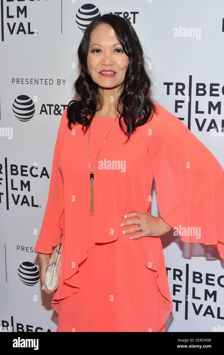 Actress Grace Shen attends the world premiere of All About Nina at the ...