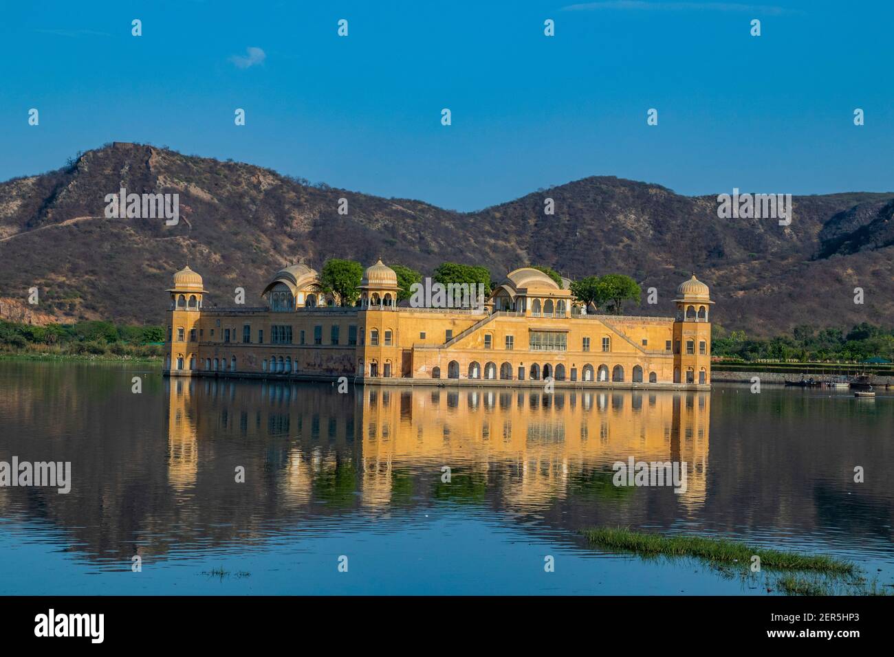 Jal mahal in as seen in Jaipur Stock Photo - Alamy