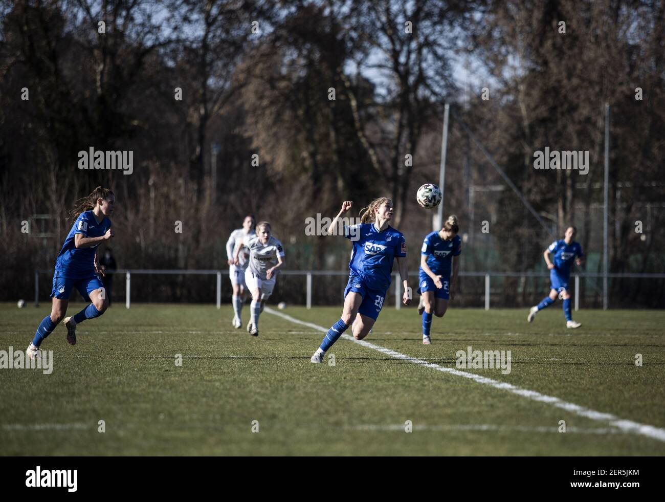 St. Leon Rot, Germany. 28th Feb, 2021. Testspiel TSG Hoffenheim gegen ...