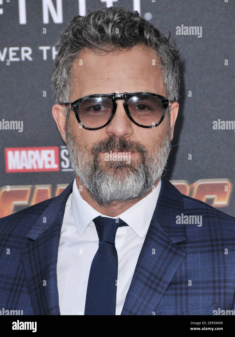Mark Ruffalo arrives at Marvel Studios' "Avengers: Infinity War" held ...
