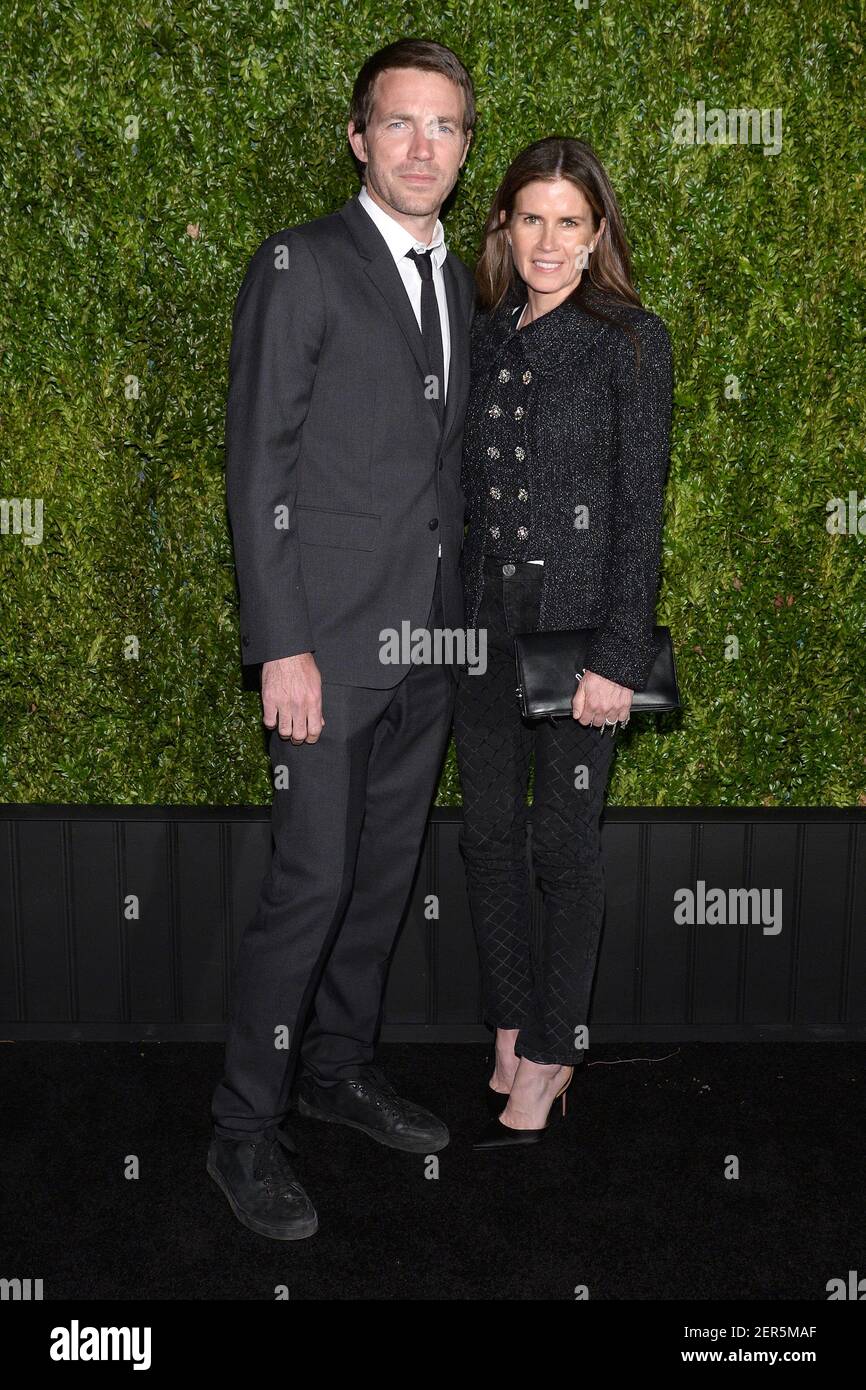 (L-R) David Neville and Gucci Westman attend the CHANEL Tribeca Film ...