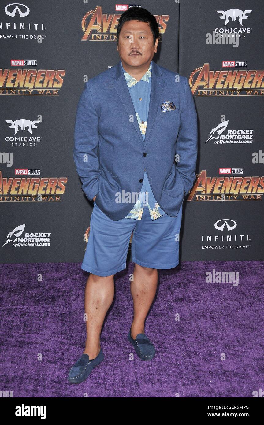 Benedict Wong arrives at Marvel Studios' "Avengers: Infinity War" held ...