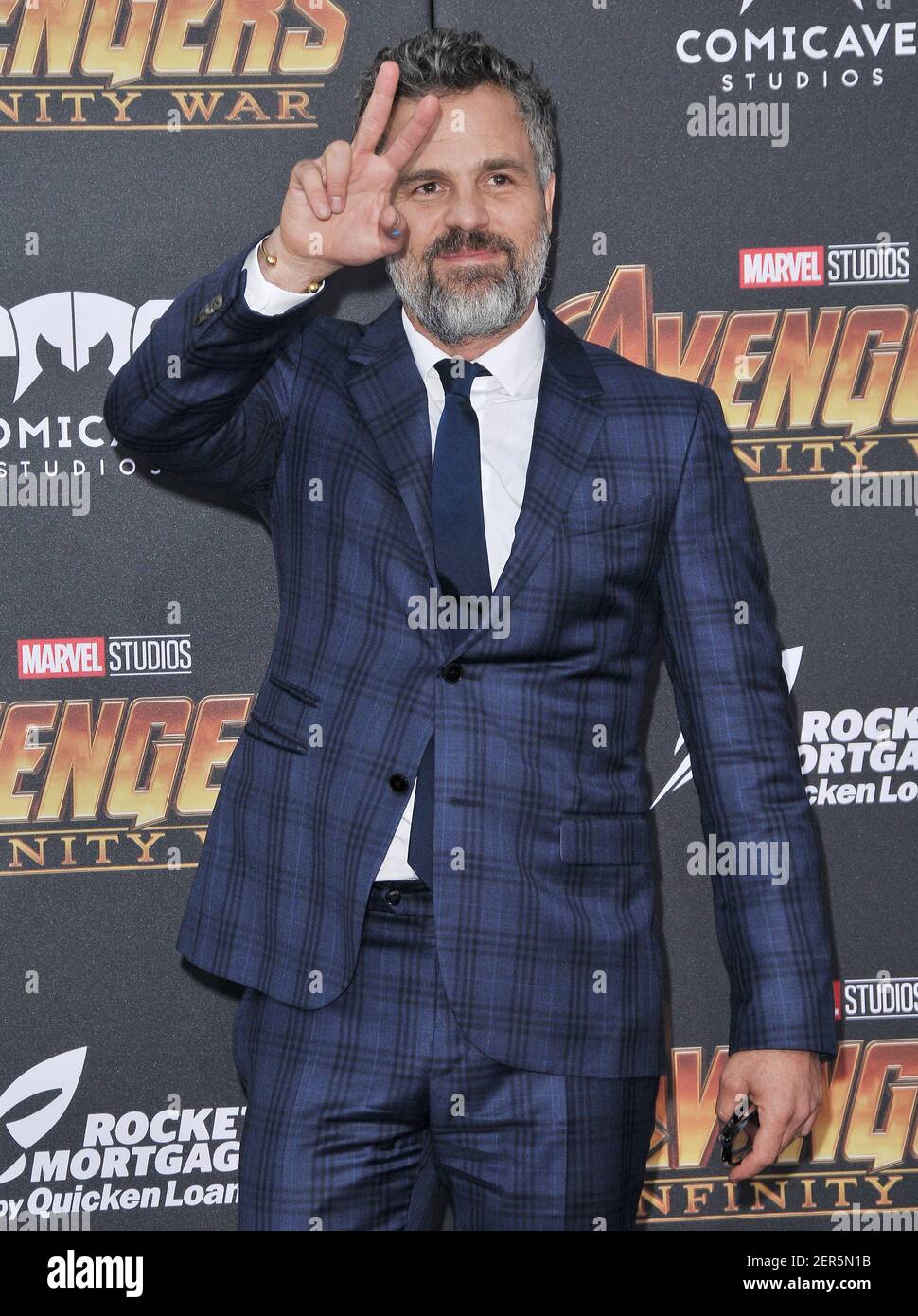 Mark Ruffalo arrives at Marvel Studios' "Avengers: Infinity War" held ...
