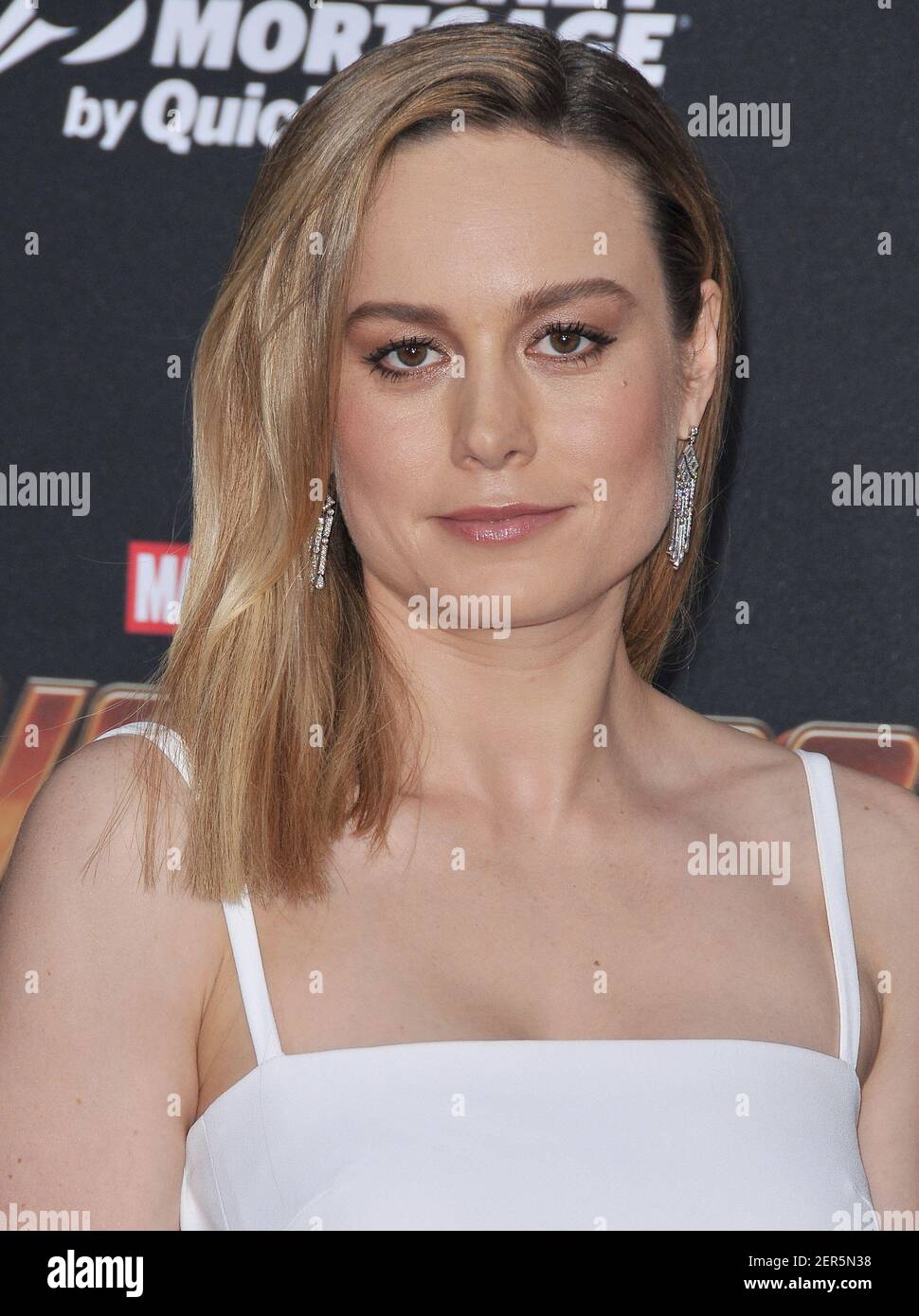 Brie Larson arrives at Marvel Studios' "Avengers: Infinity War" held on ...