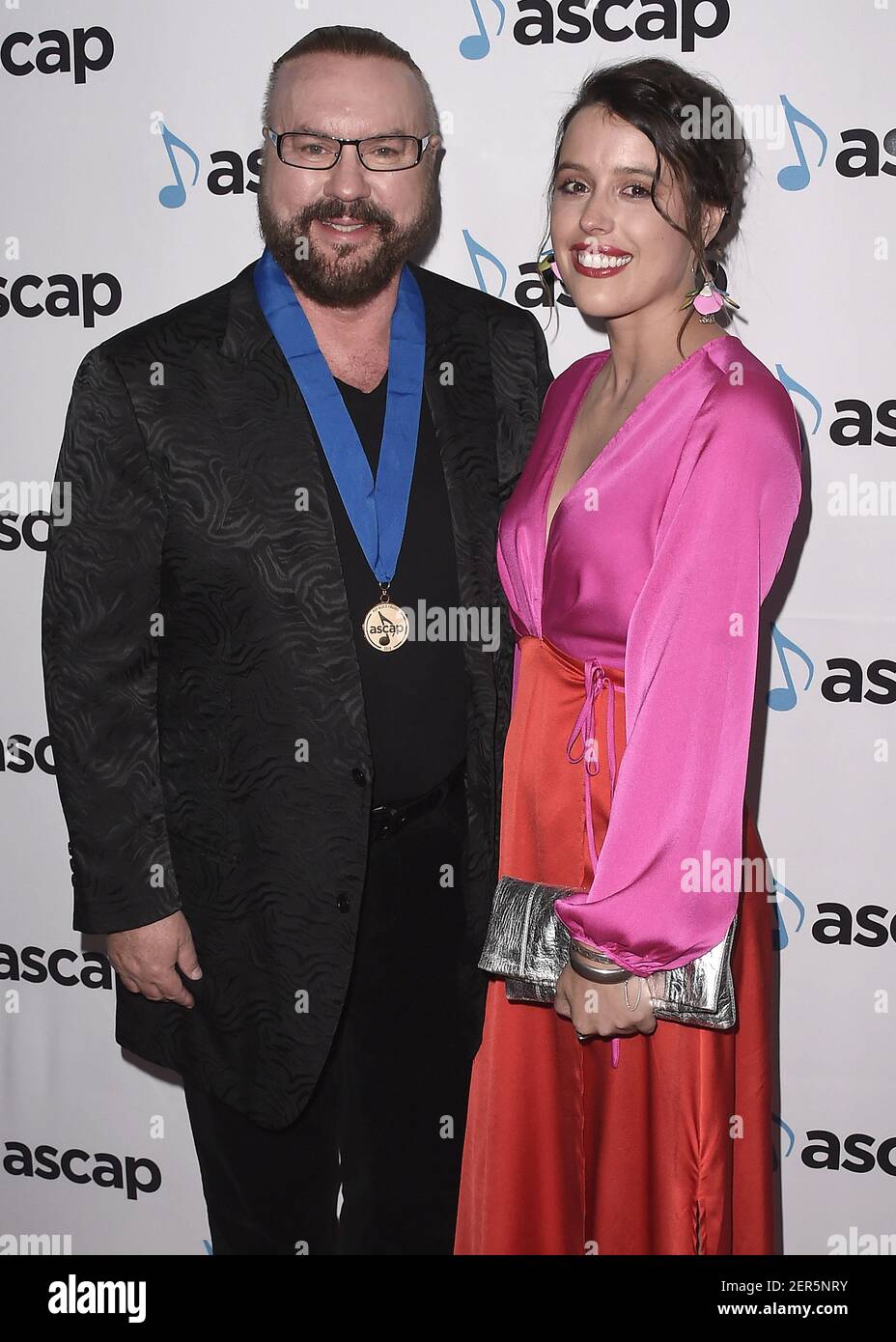 BEVERLY HILLS, CA - APRIL 23: Desmond Child and Annaca at the 35th ...