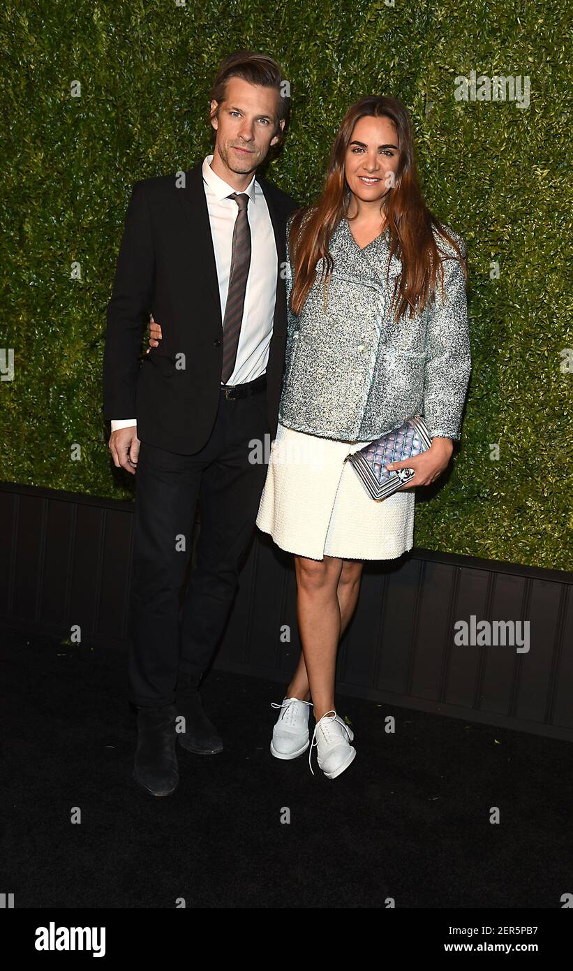 Aaron Young and Laure Heriard Dubreuil attends the Chanel Tribeca Film ...