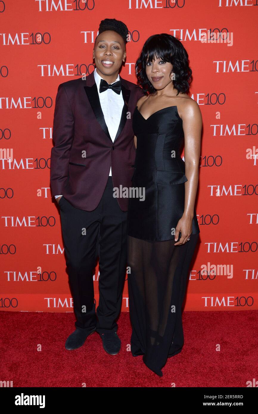Lena Waithe and Alana Mayo walking the red carpet at Time 100 Most ...