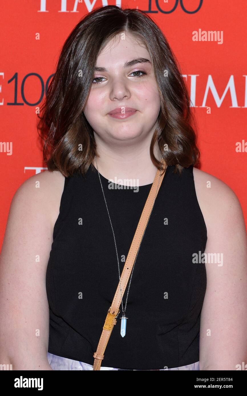 Emily Whitehead walking the red carpet at Time 100 Most Influential ...