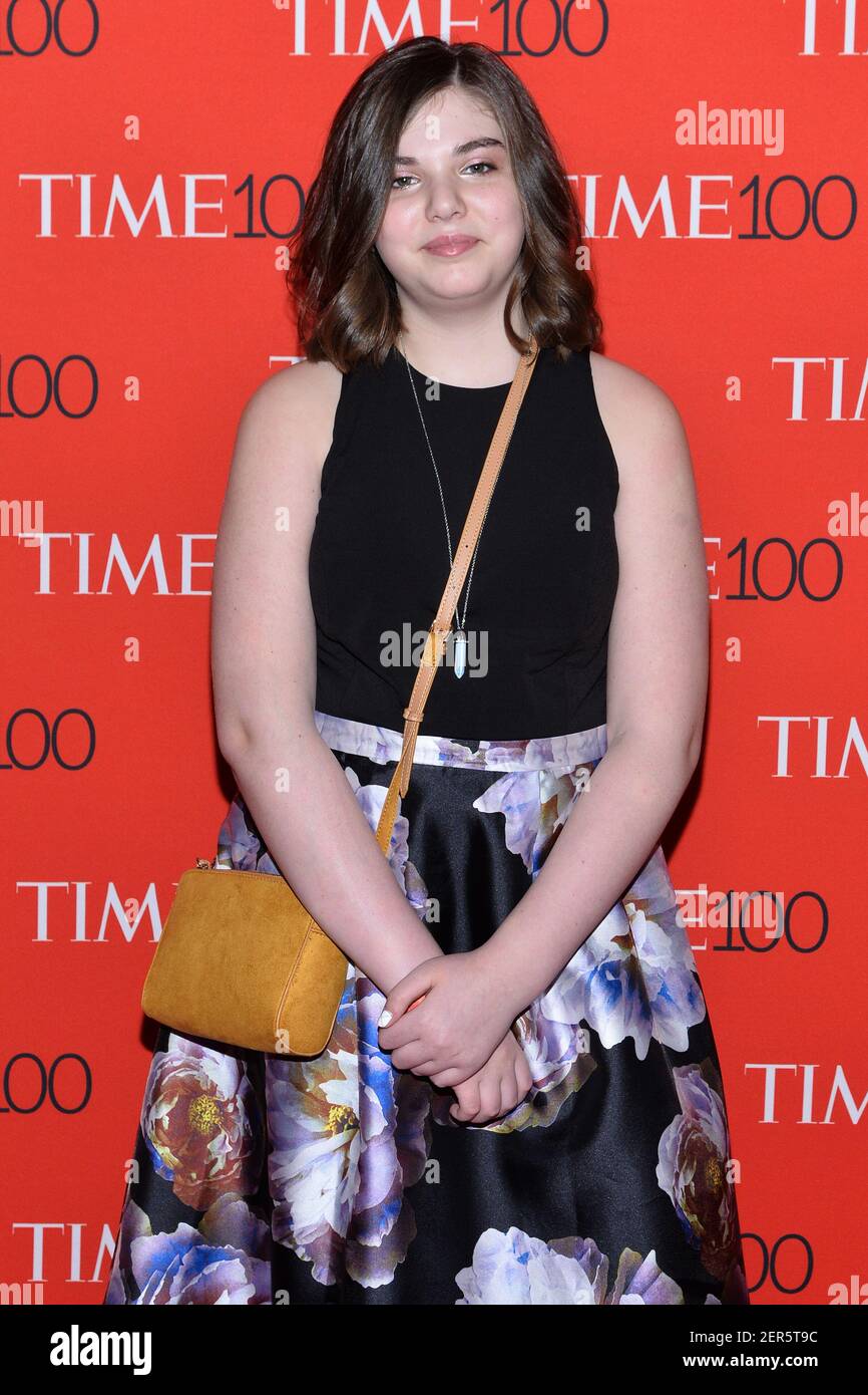 Emily Whitehead walking the red carpet at Time 100 Most Influential ...