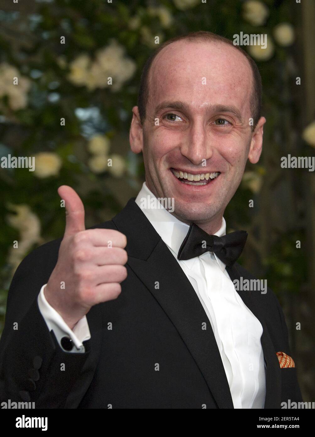 Senior Advisor for Policy Steven Miller arrives for the State Dinner ...
