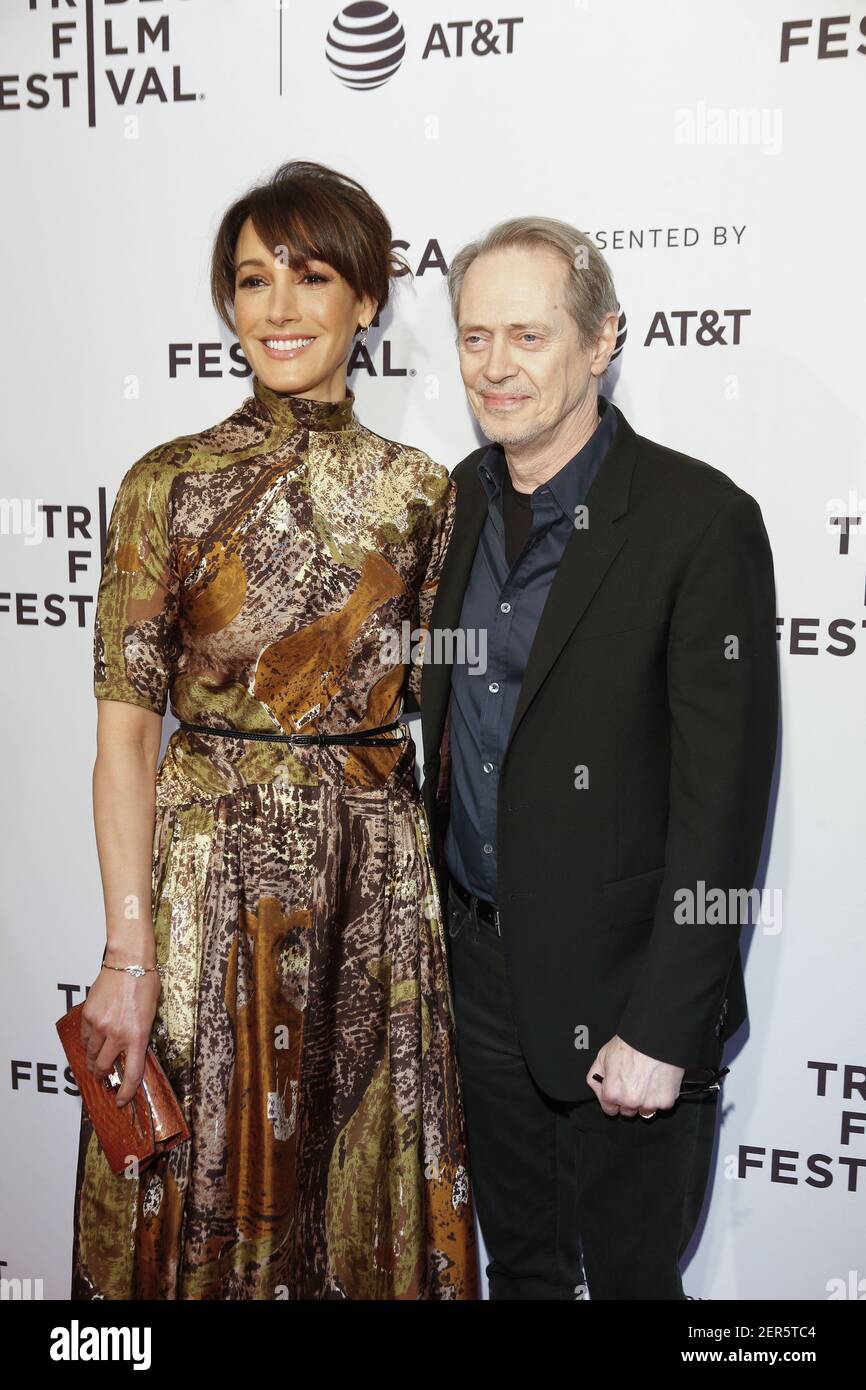 Jennifer Beals and Steve Buscemi attends the viewing of restored print ...
