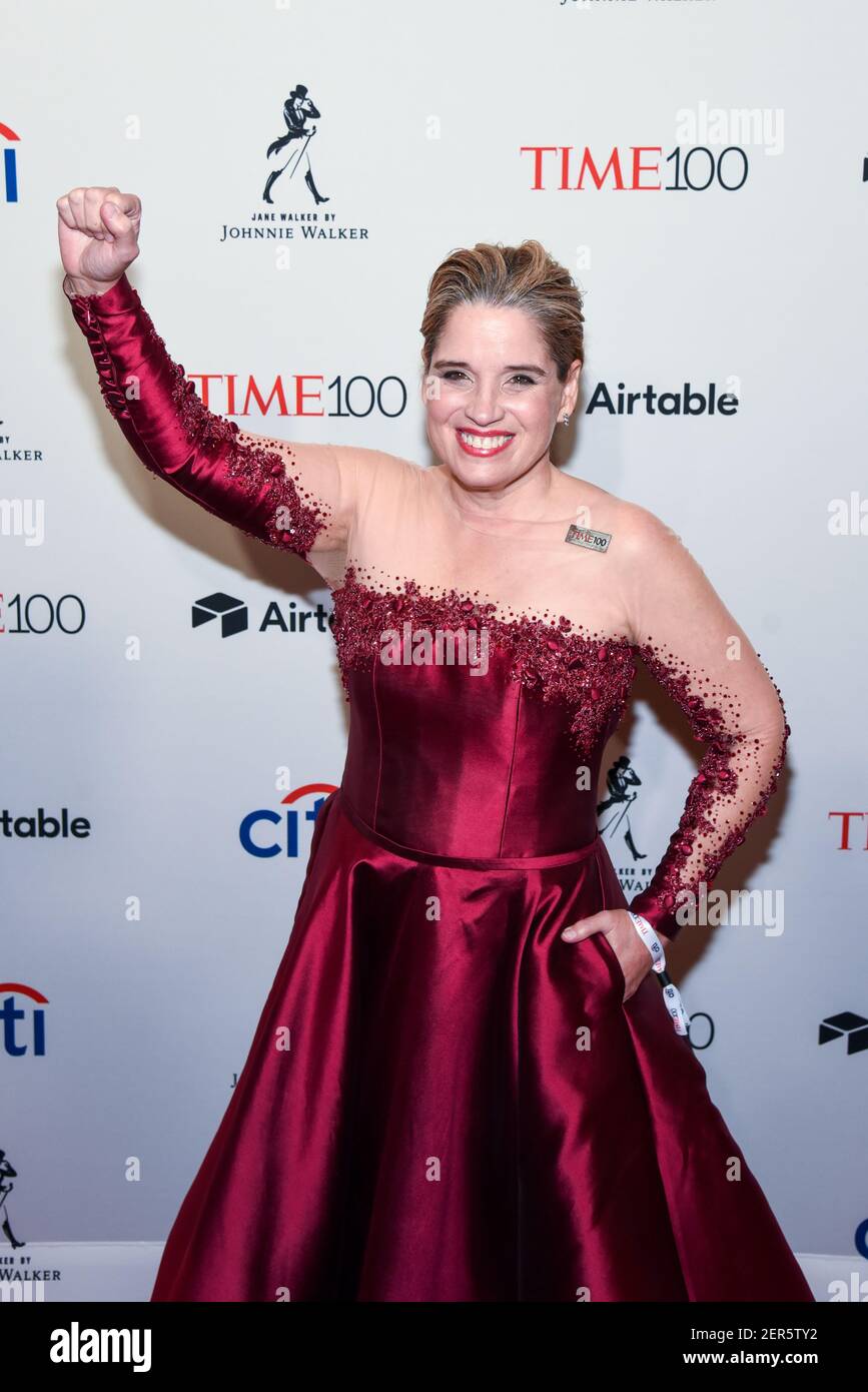 Carmen Yulin Cruz attends TIME 100 Gala 2018 Red Carpet Arrivals on ...